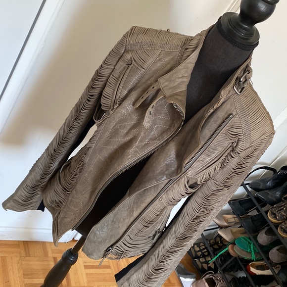 Catherine Malandrino | Jackets & Coats | Malandrino Leather Waist ...